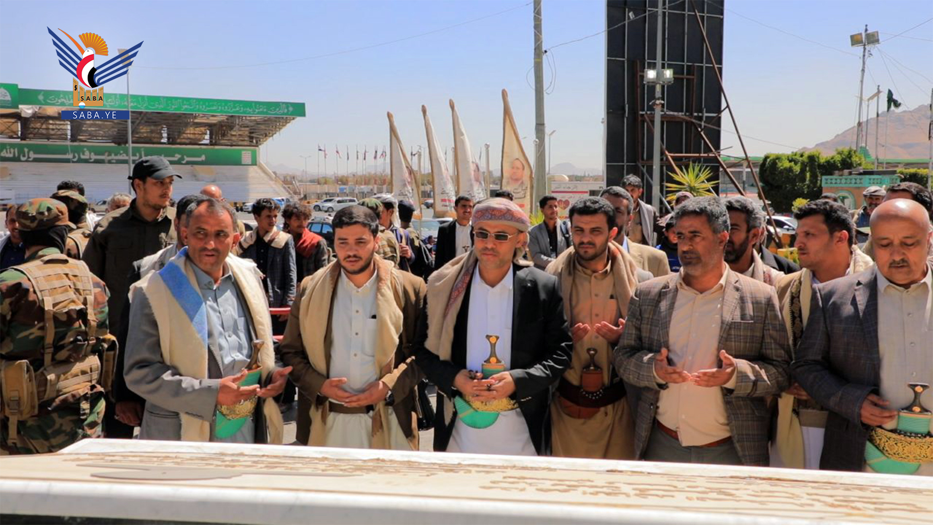 President Al-Mashat visits Al-Samad and his companions Tomb | Al-Thawra Net