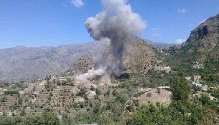 Saudi Artillery Bombs Sa’ada province | Al-Thawra Net